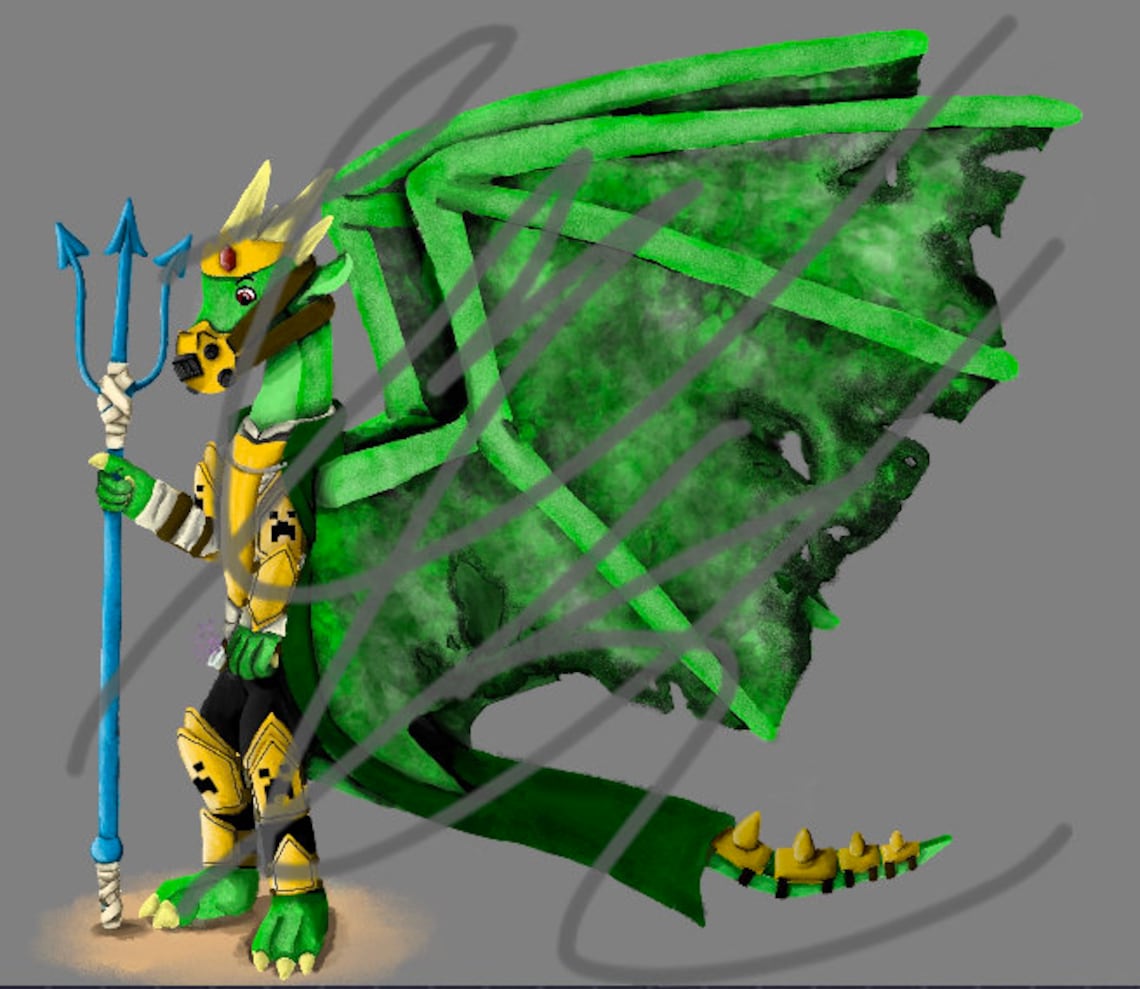 Dream SMP Dragon Sticker Pack - Etsy