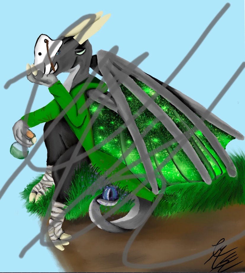 Dream SMP Dragon Sticker Pack - Etsy