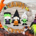 Halloween Gnomes 10" Candy Crew Round Sign - Etsy