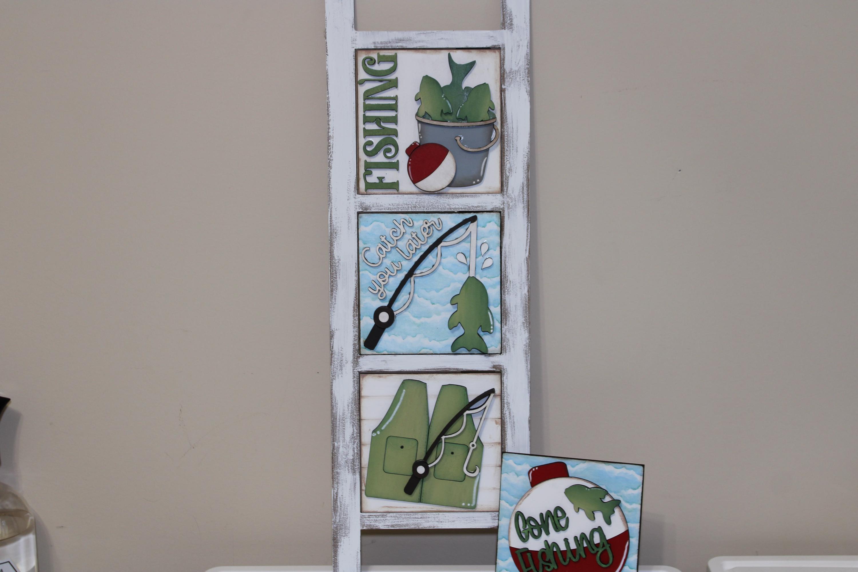 Interchangeable Leaning Ladder, Frame, Decorative Ladder, Tile Ladder ...