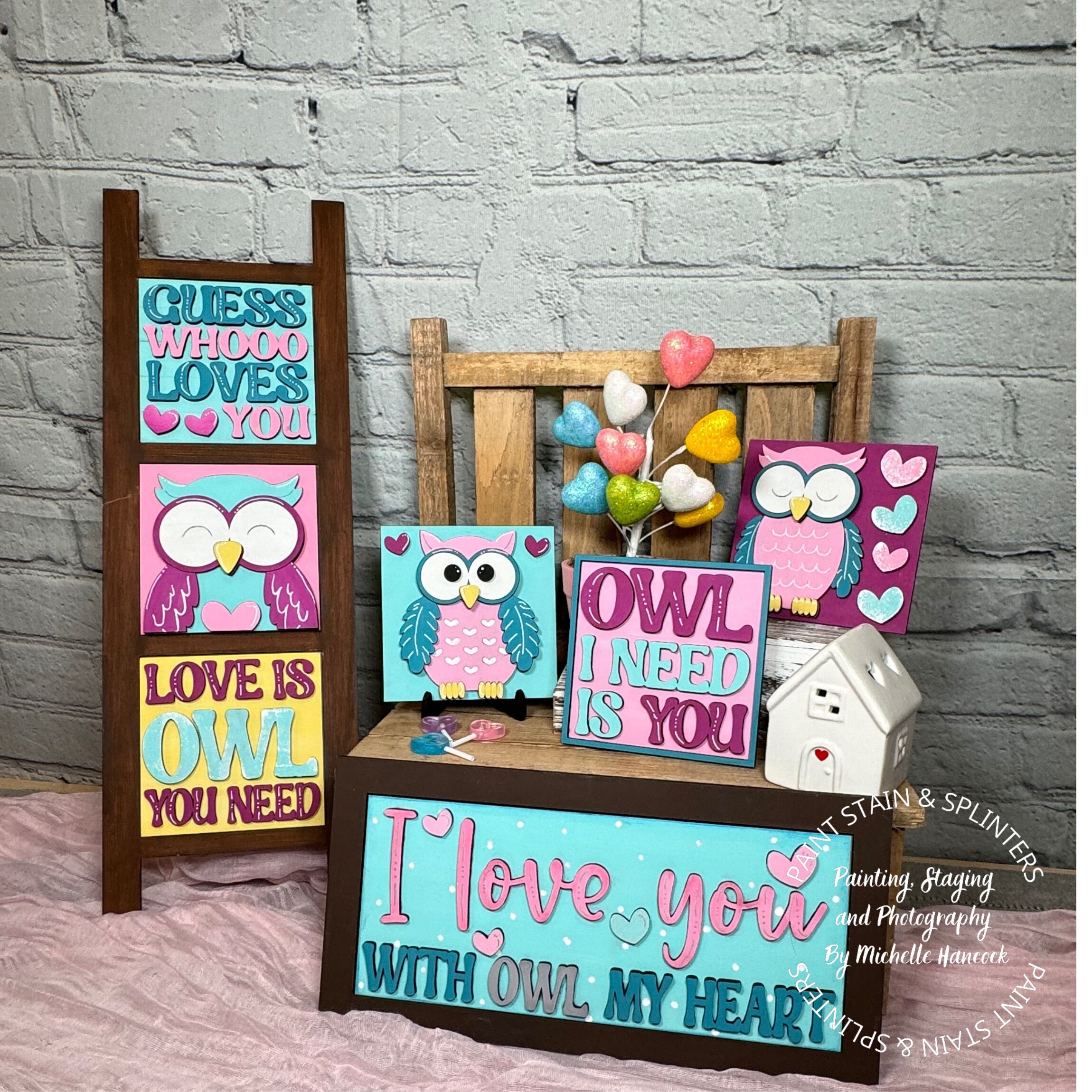 Interchangeable Leaning Ladder, Frame, Decorative Ladder, Tile Ladder ...