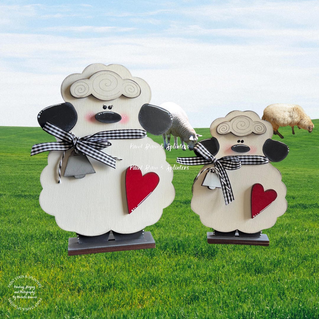 3D Easter Lamb Decor, Lamb Shelf Sitter. Lamb Easter Sign, Easter Decor ...