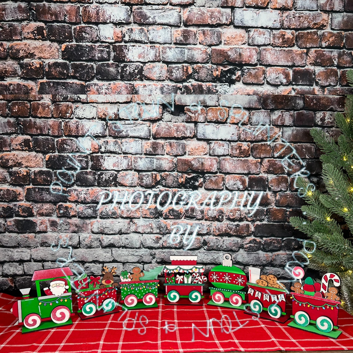 Santa Train, Holiday Train, Christmas Train, Santa Christmas Decor ...