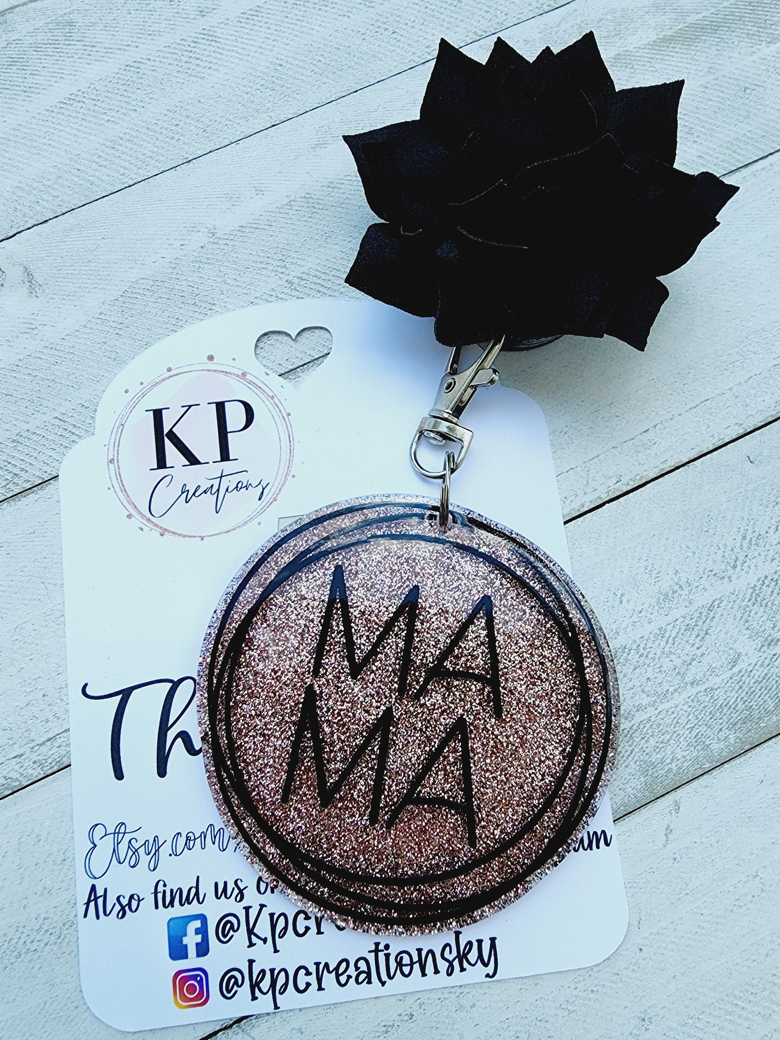 Mama Circle Keychain/mama Circle Car Charm/mama Circle Vent Clip/mama ...