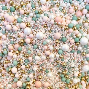 Blushing Sage Cake Sprinkles - Etsy