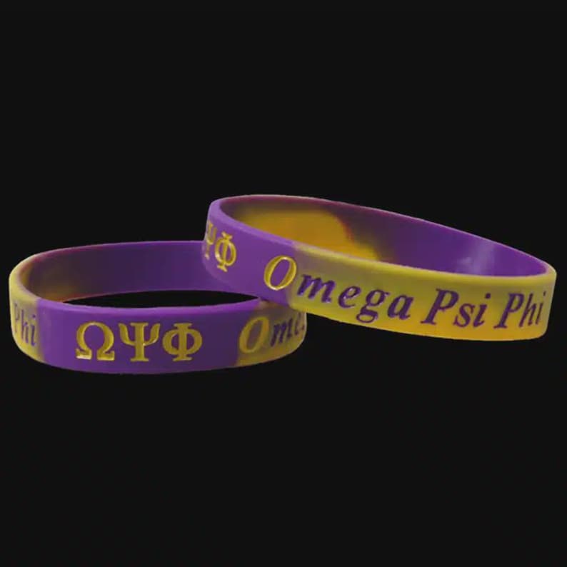 D9 Greek Silicone Wristbands - Etsy