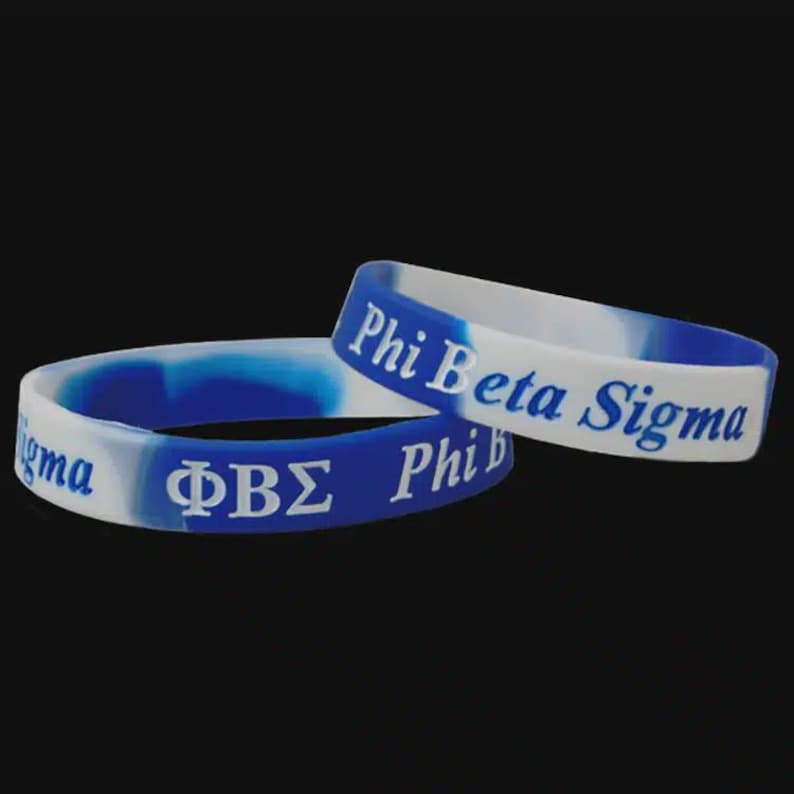 D9 Greek Silicone Wristbands - Etsy