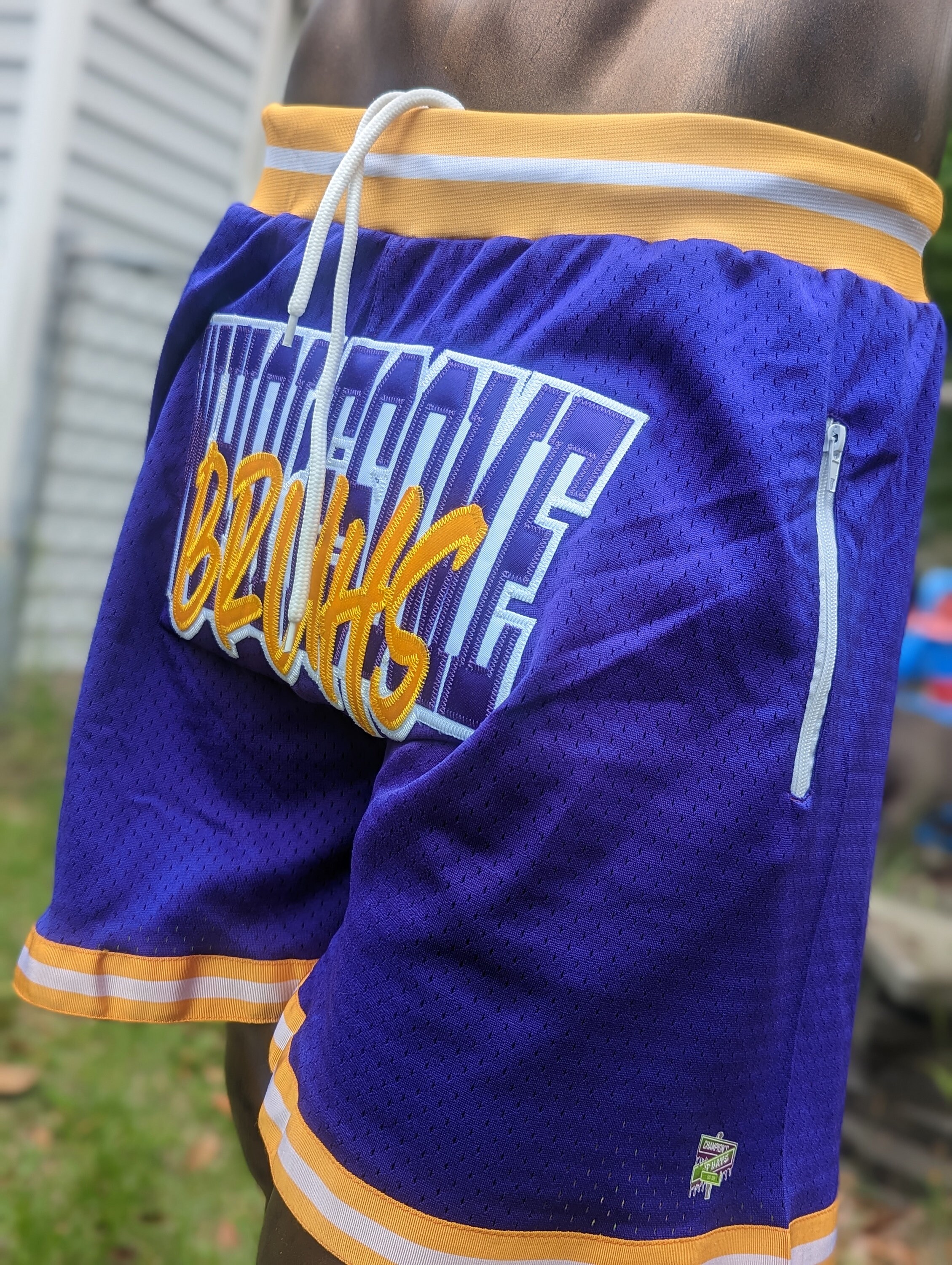 Omega Psi Phi Embroidered Mesh Shorts - Etsy
