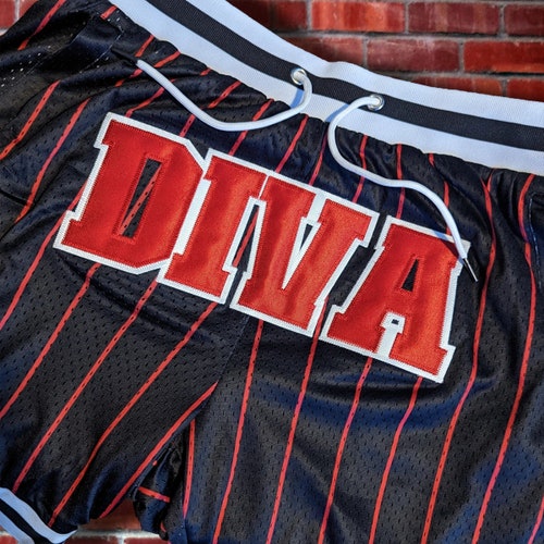 Delta Sigma Theta Embroidered Mesh Shorts - Etsy