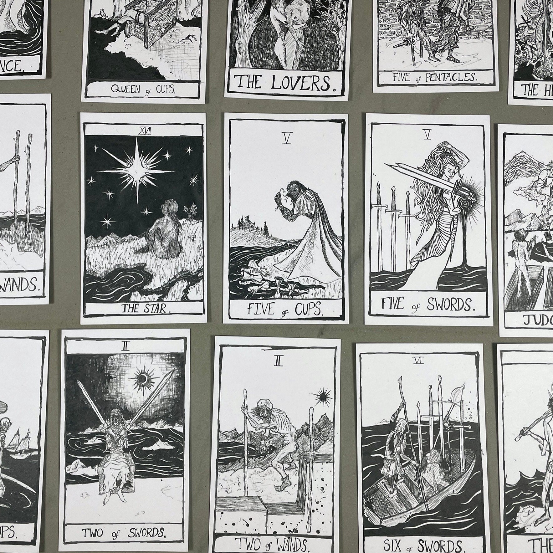 Black Water Tarot Special Edition - Etsy