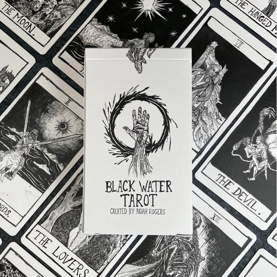 Black Water Tarot - Etsy UK