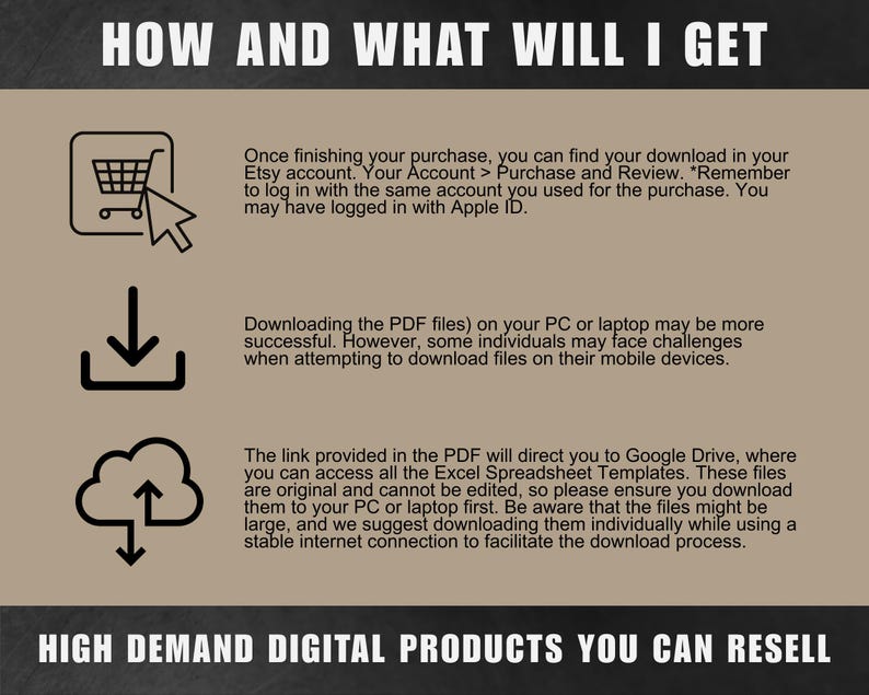 MRR PLR Excel Spreadsheet Google Sheet Template Bundle | Master Resell ...