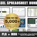 MRR PLR Excel Spreadsheet Google Sheet Template Bundle | Master Resell ...