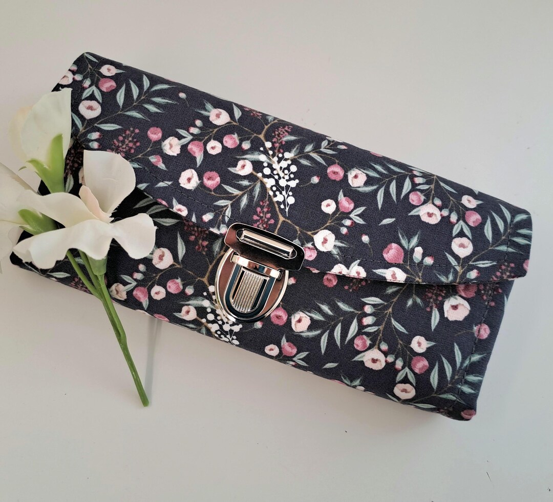 Large Wallet Purse Money Bag Wallet Cash Gift MANUFACTURE Flower ...