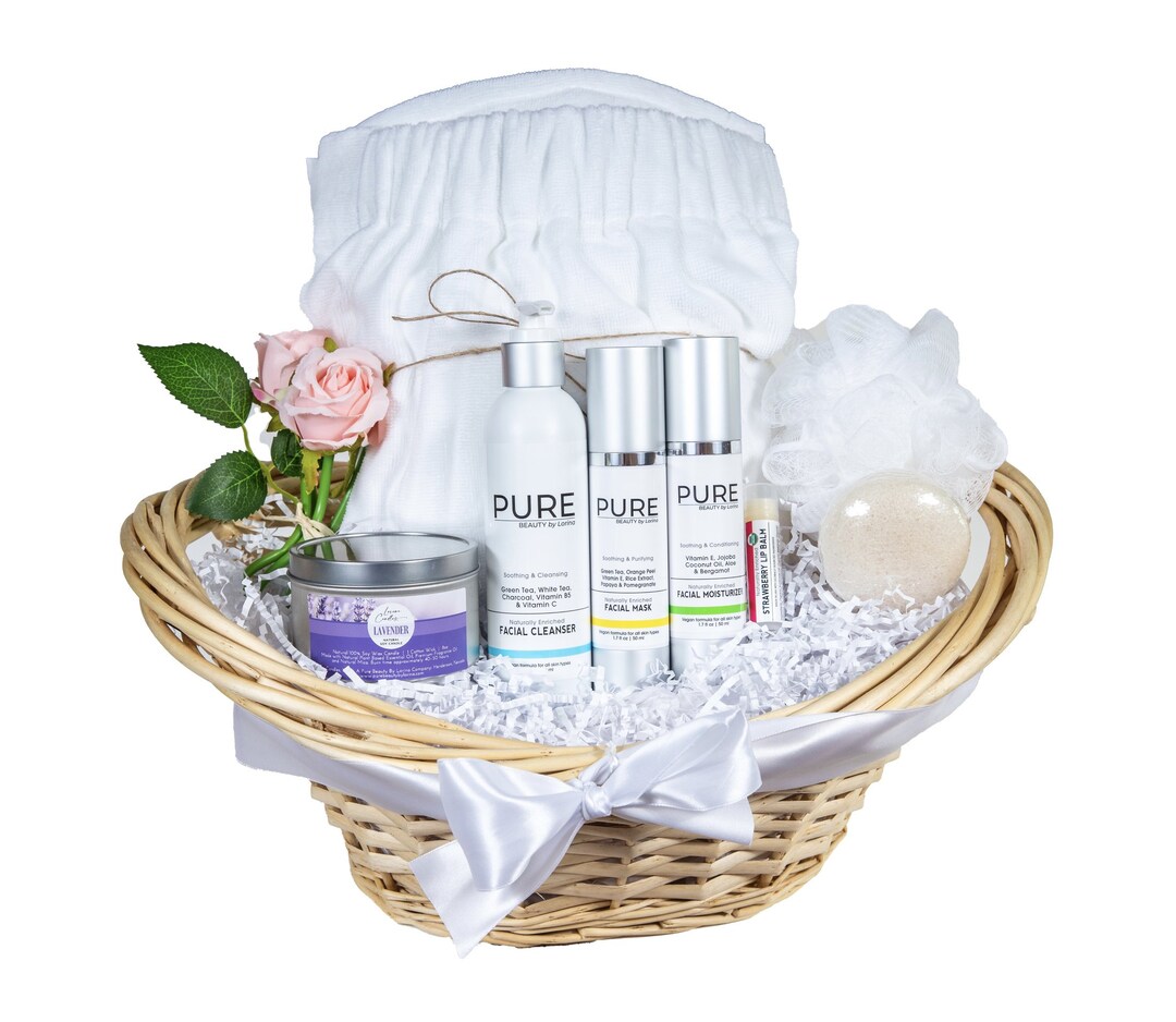 Luxury Spa Gift Basket Rest Relax and Rejuvenate - Etsy