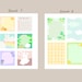 Cute Digital Sticky Note Stickers Set Pastel Kawaii - Etsy