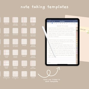 Cute Digital Notebook Value Bundle | Hyperlinked Goodnotes5 Notebook ...