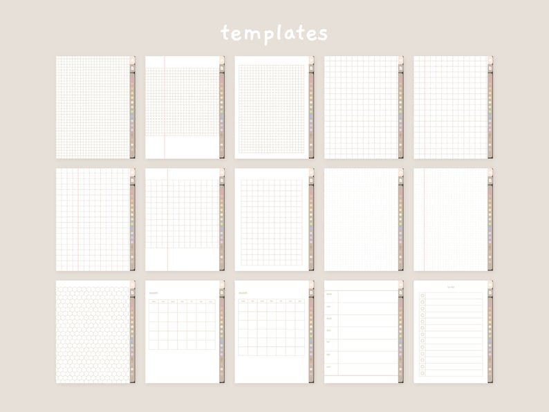 Cute Digital Notebook Value Bundle Hyperlinked Goodnotes5 - Etsy