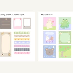 Digital Planner Essentials With + 100 Elements | Kawaii & Cute ...