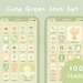 Cute Desktop Set 16 Icons Wallpaper Japanese Sweets Macos and Windows ...