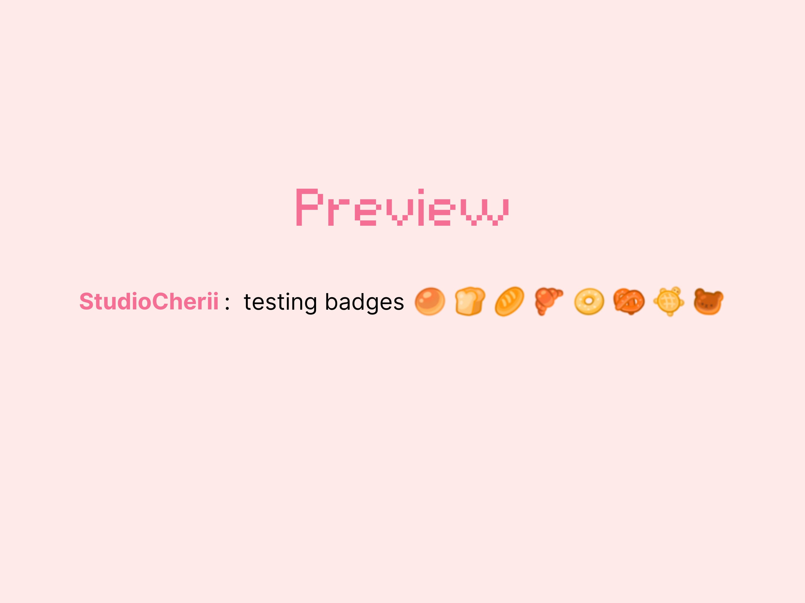Cute Bread Sub Badges / Emotes for Twitch | Streaming | Gaming ...