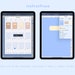 Cute Blue Digital Notebook | Hyperlinked Goodnotes5 Notebook ...