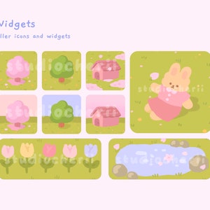 Spring Hand Drawn Ios and Android App Icon Set | Home Screen Theme ...