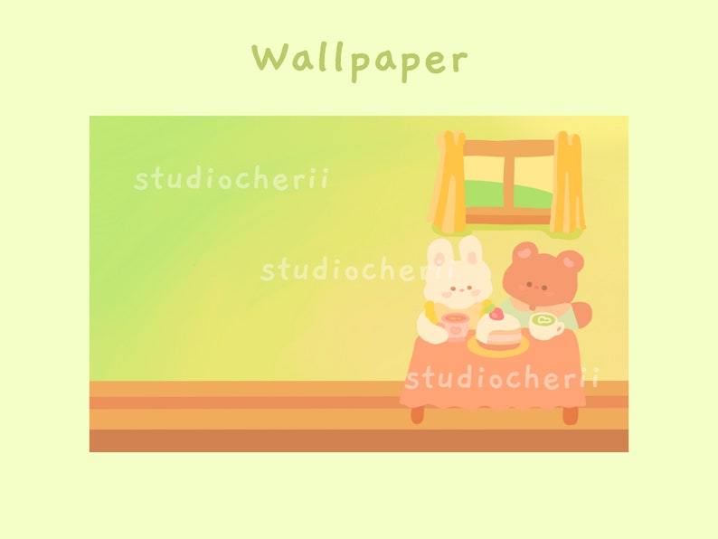 Cute Matcha Desktop Icon Set Windows & Mac Wallpaper - Etsy