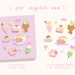 Cute Digital Sweets Heaven Stickers Printable Stickers Goodnotes ...