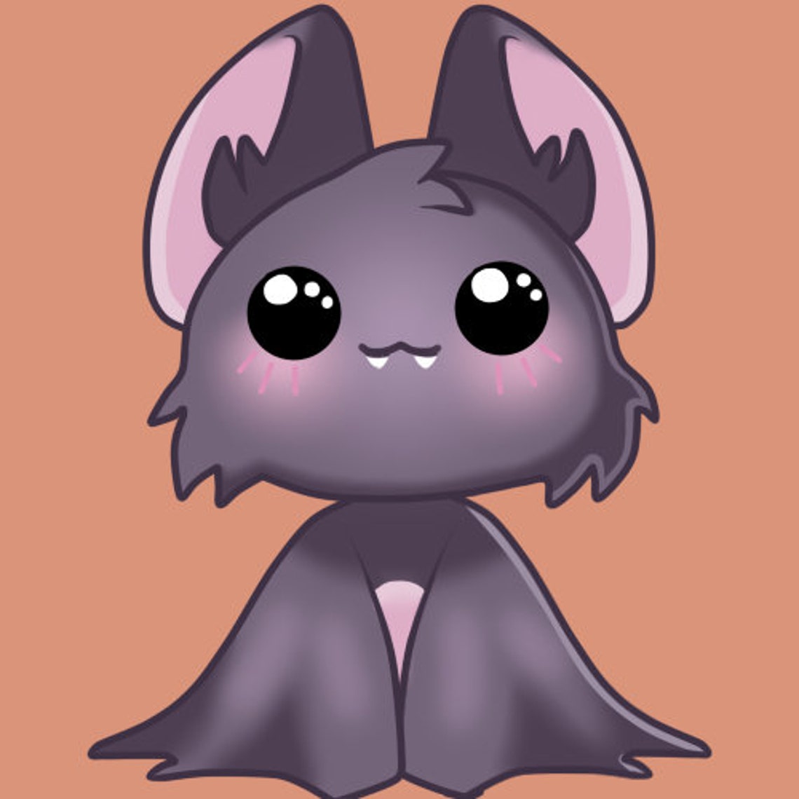 9er Set Süße Fledermaus Emotes Twitch Discord YouTube - Etsy.de