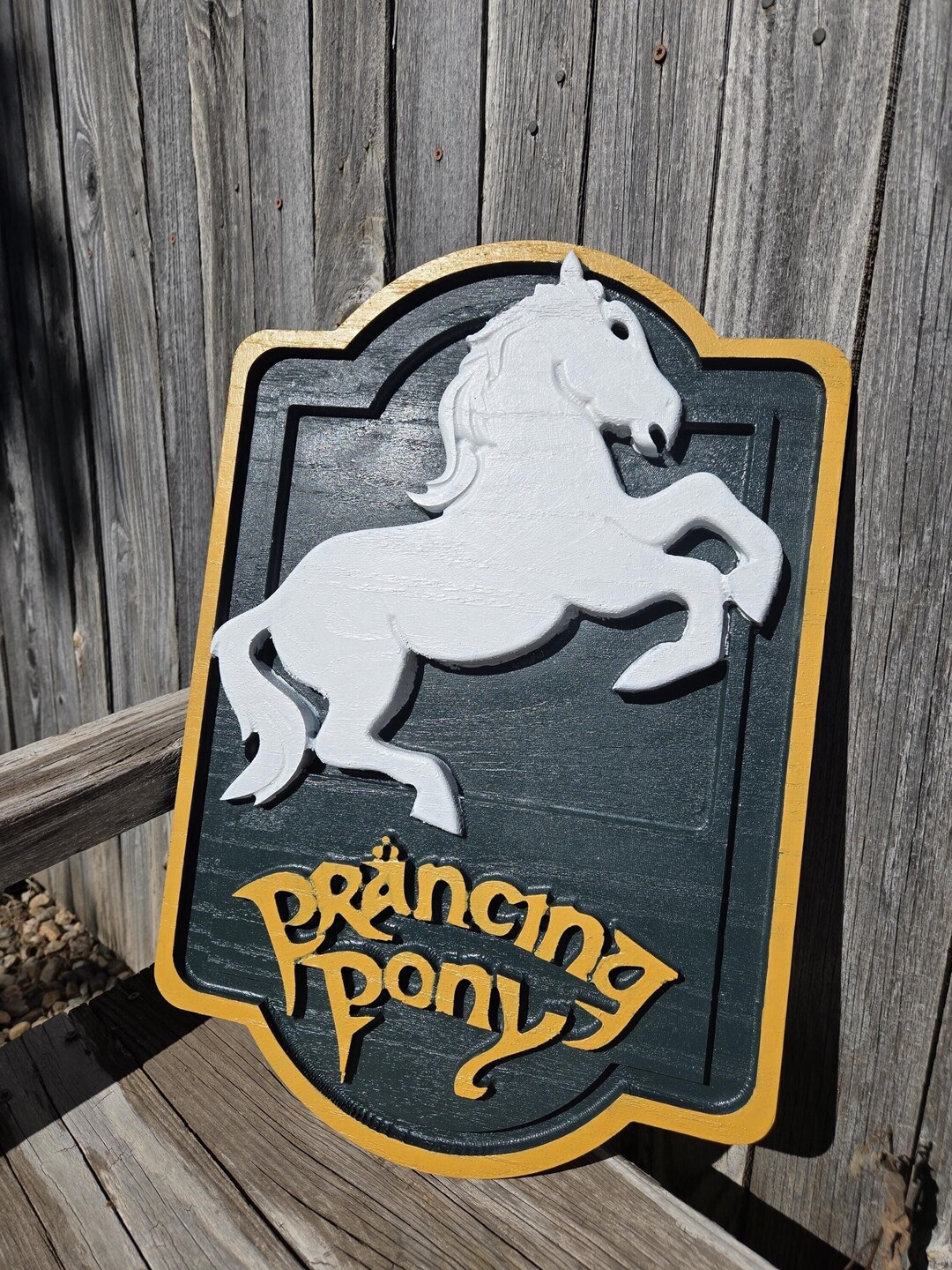 Prancing Pony Sign - Etsy