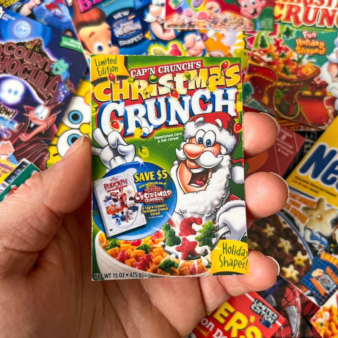Capn Crunch Sticker, Rudolph the Rednose Reindeer, 2000s Cereal Sticker ...