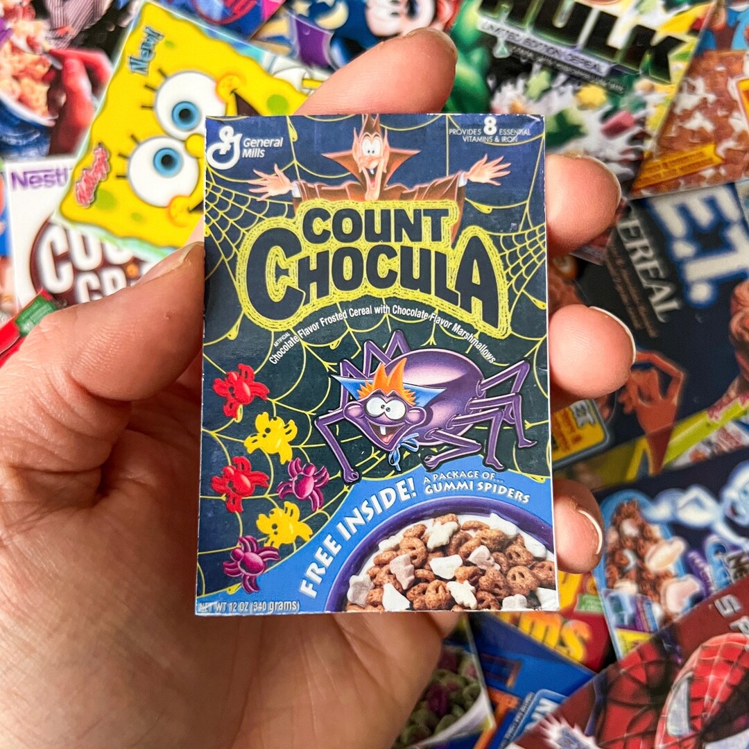 Cereal Monsters Sticker, Count Chocula Sticker, 2000s Cereal Sticker ...