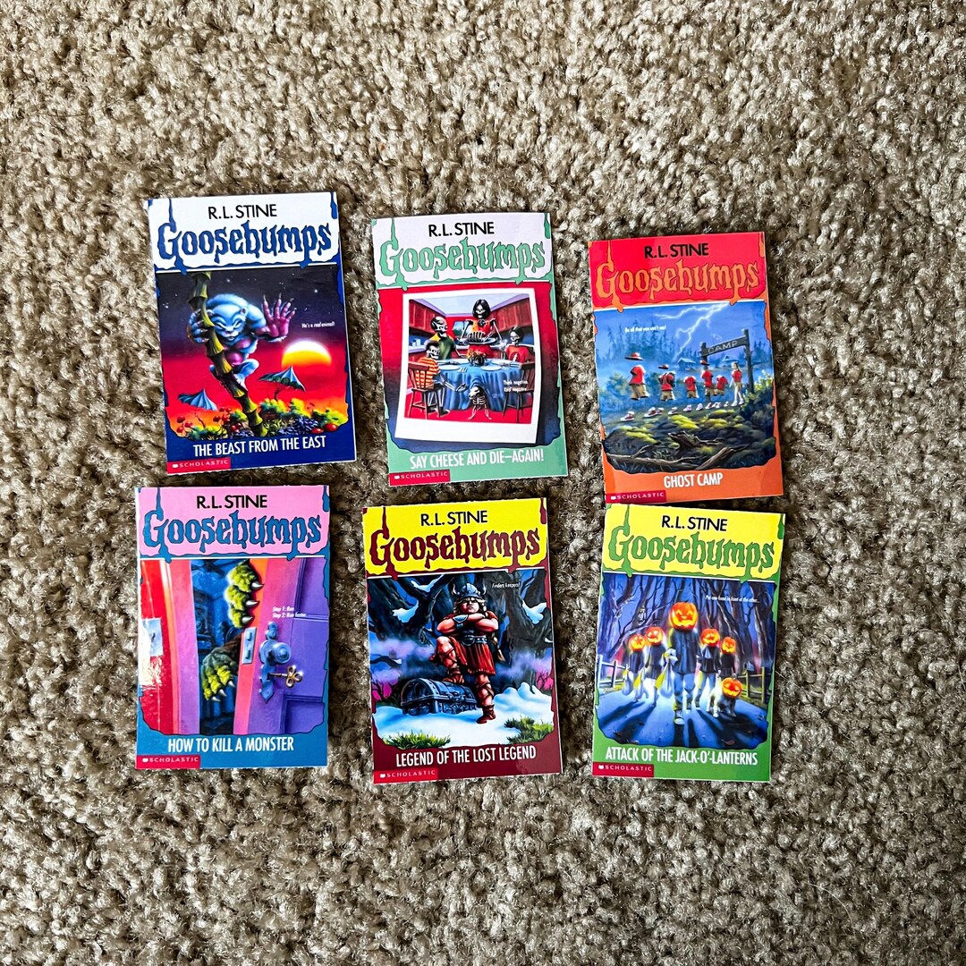 Goosebumps Stickers, 90s Kids Horror, Halloween Sticker, Book Sticker ...