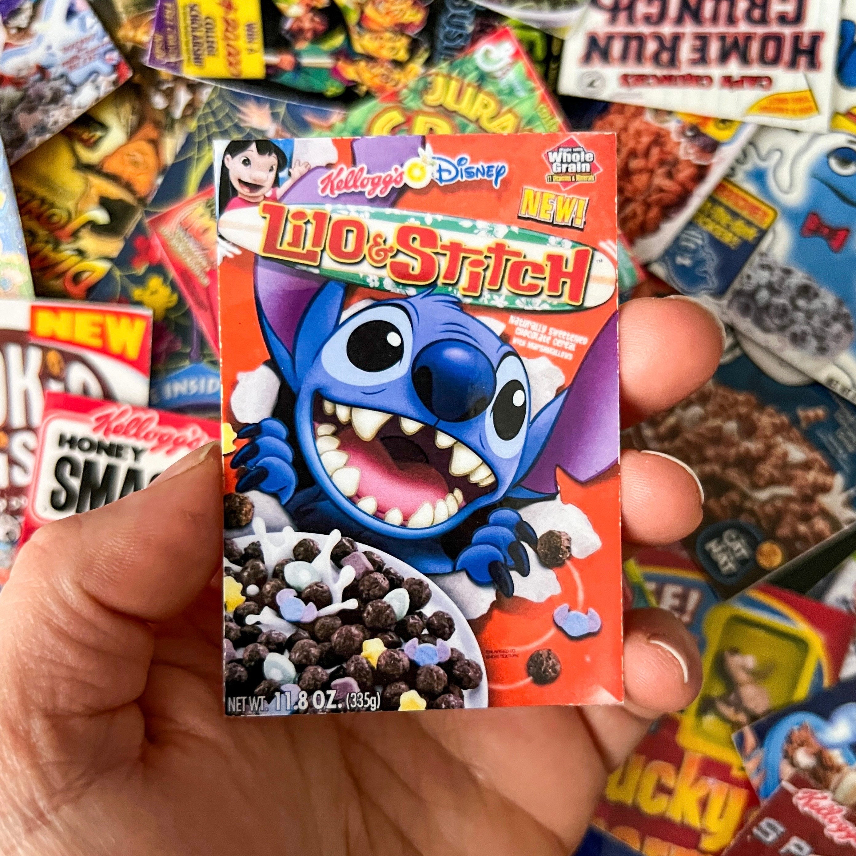 Lilo and Stitch Sticker, 2000s Cereal Sticker, Nostalgia Sticker, Retro ...