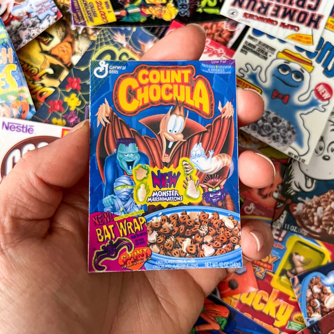 Cereal Monsters Sticker, Count Chocula Sticker, Monsters Sticker, 90s ...