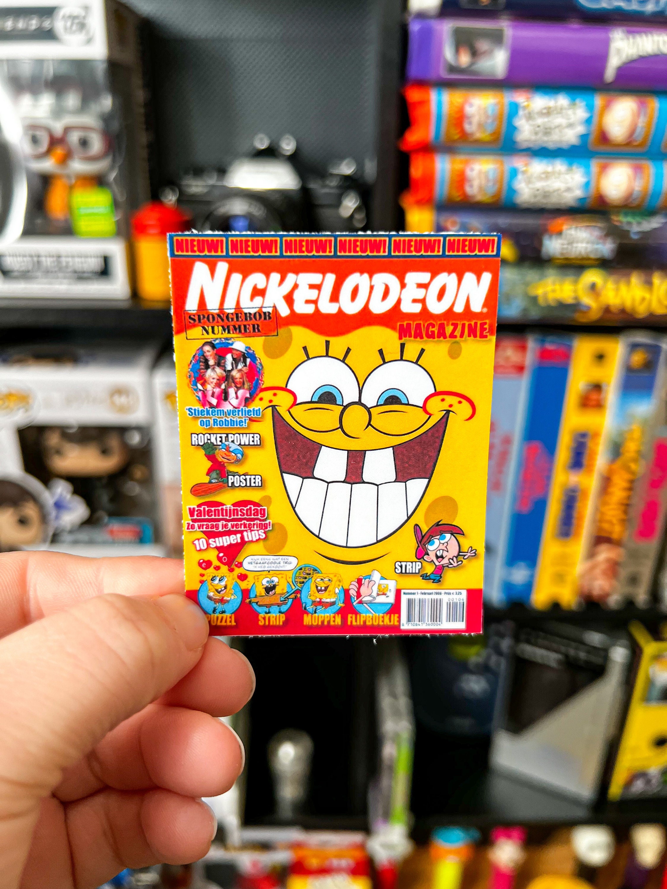 Spongebob Sticker, 90s TV Show, Nostalgia Sticker, Retro Sticker ...