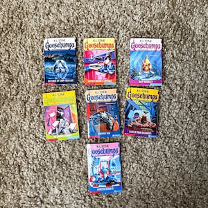 Goosebumps Stickers, 90s Kids Horror, Halloween Sticker, Book Sticker ...