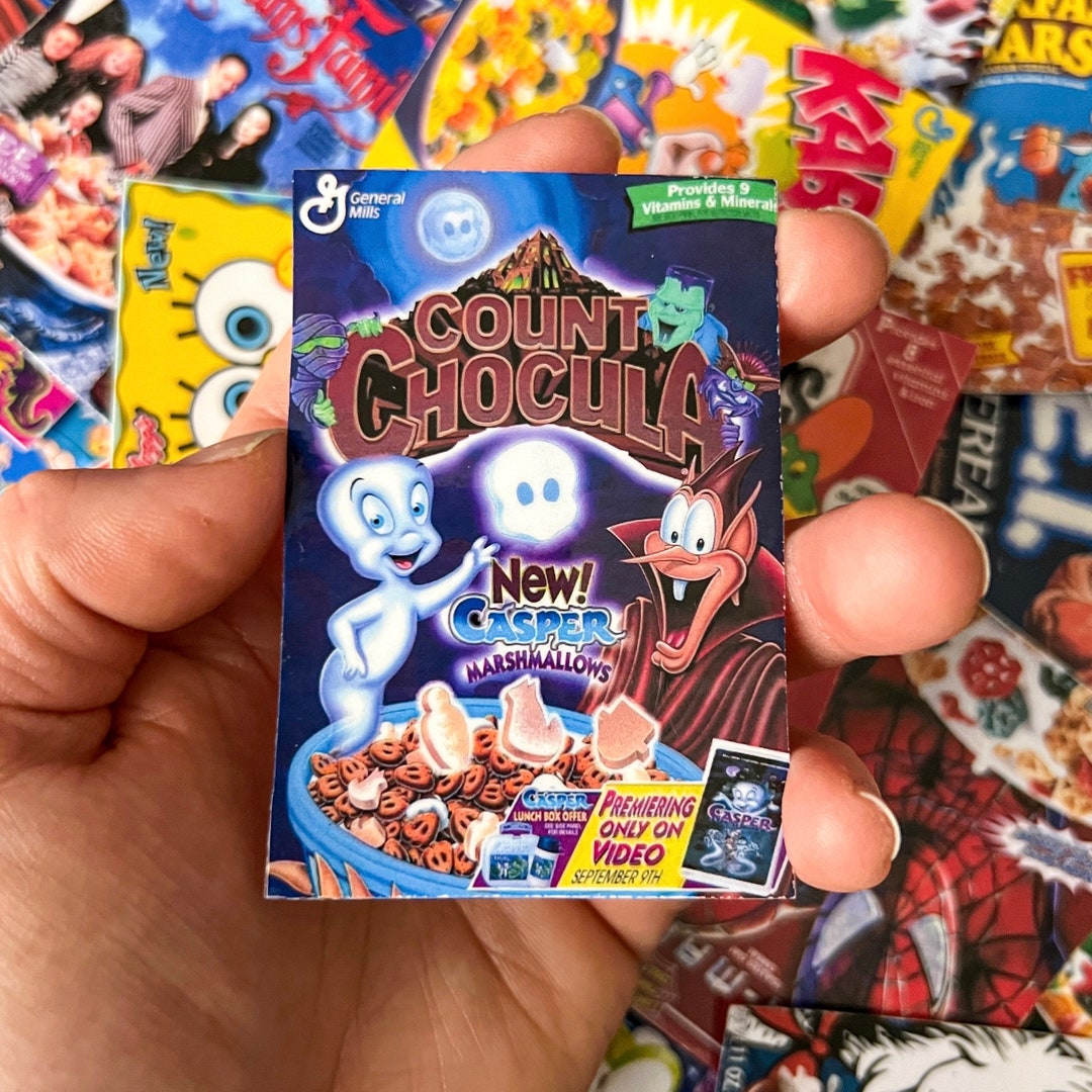 Casper Sticker, Cereal Monsters Sticker, Count Chocula Sticker, 90s ...