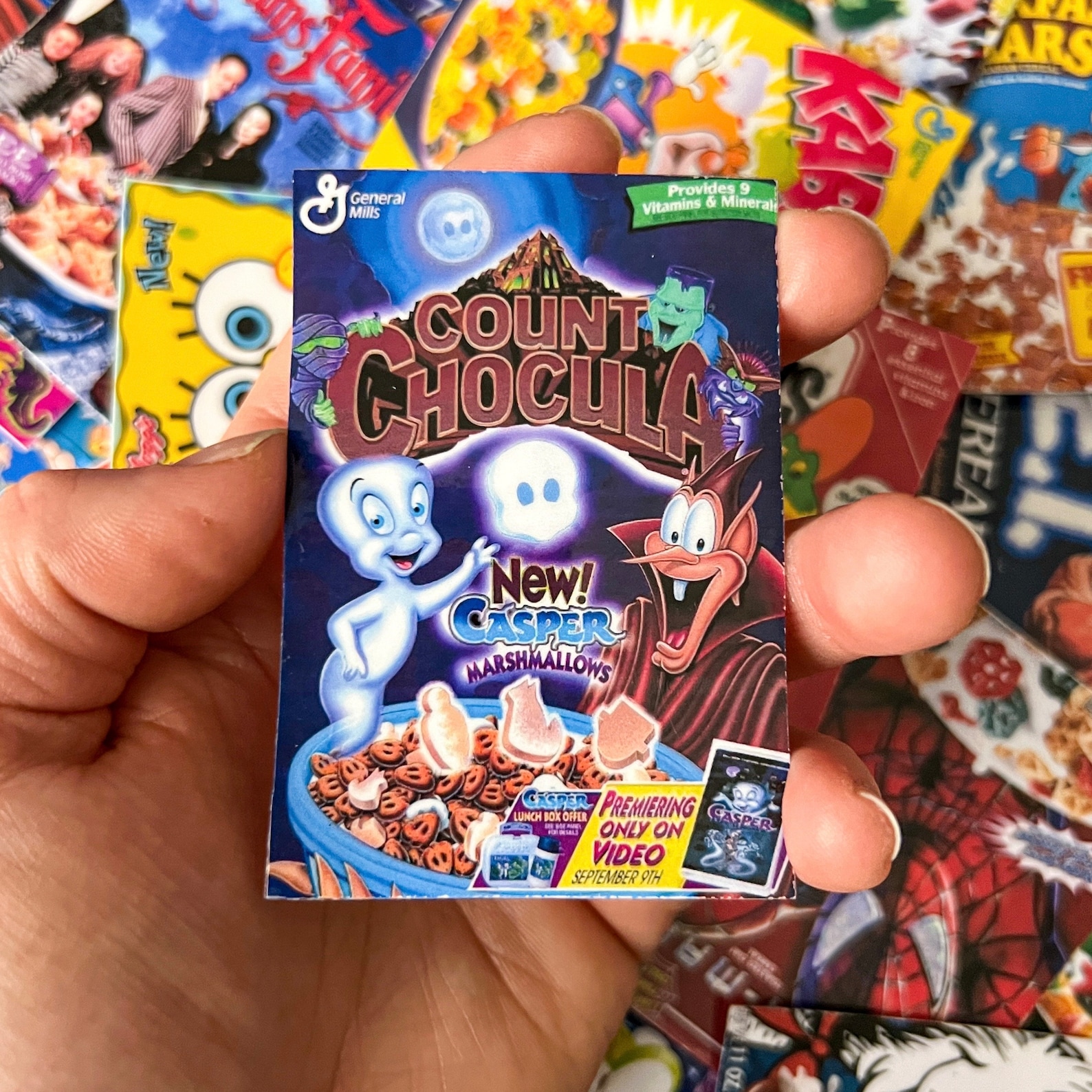 Casper Sticker, Cereal Monsters Sticker, Count Chocula Sticker, 90s ...