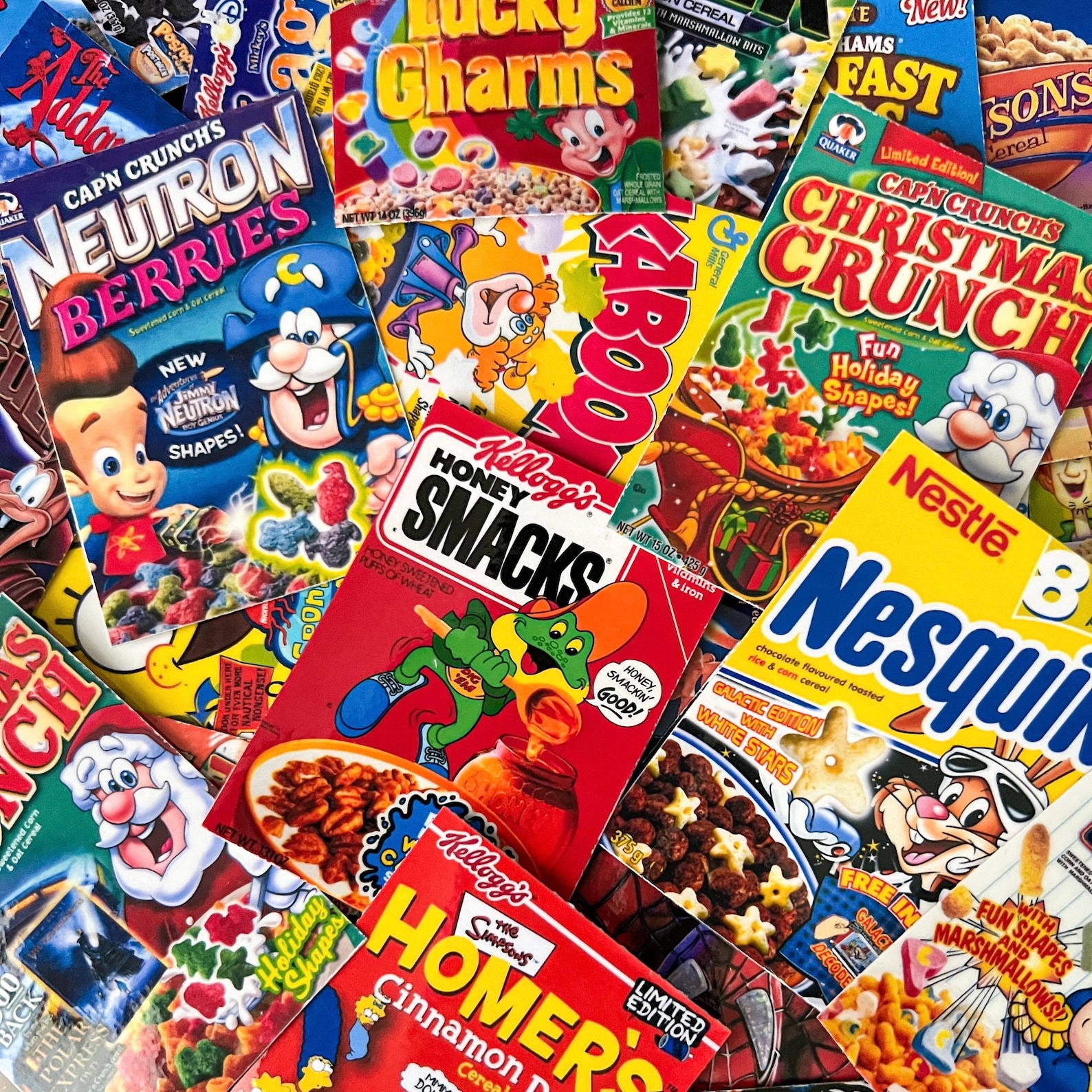 Nesquik Sticker, 2000s Cereal Sticker, Nostalgia Sticker, Retro Sticker ...