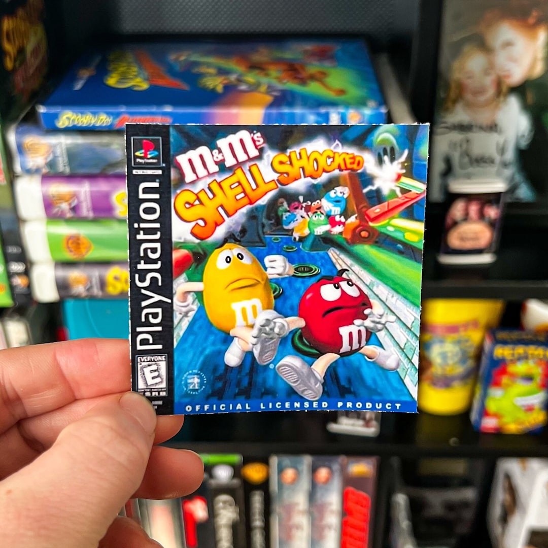 M&M Shell Shocked Sticker, 2000’s Game Sticker, Nostalgia Sticker ...
