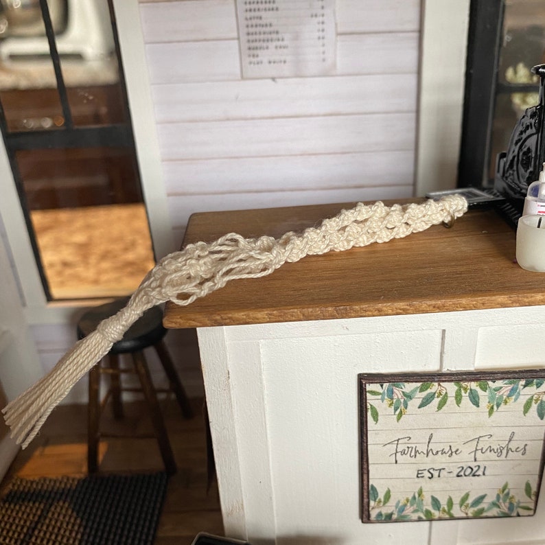 Macrame - Twisted Knot Plant Hanger (plant Not Included) - Etsy