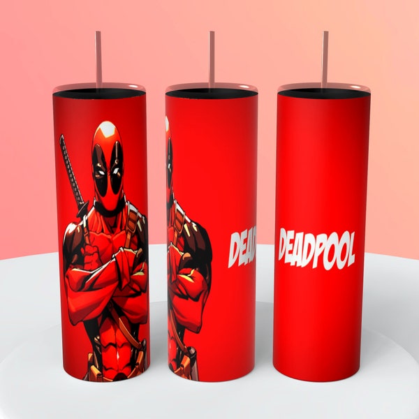Deadpool Tumbler - Etsy