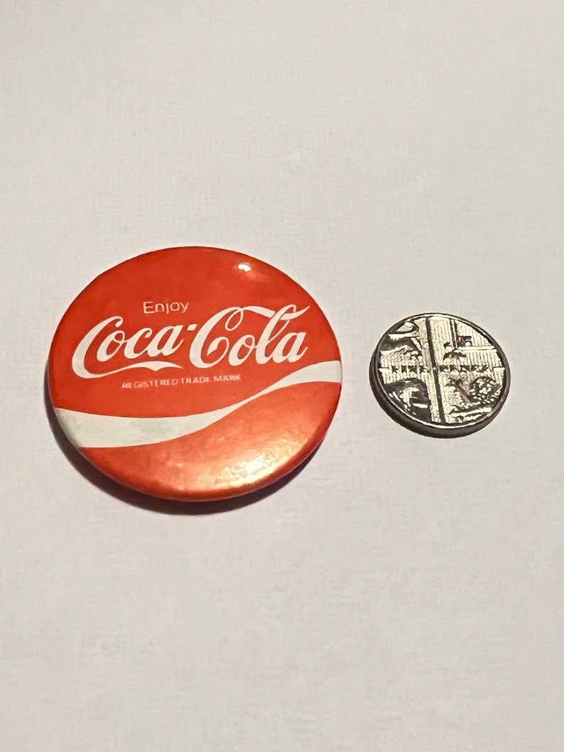 Coca Cola Logo Badge - Etsy
