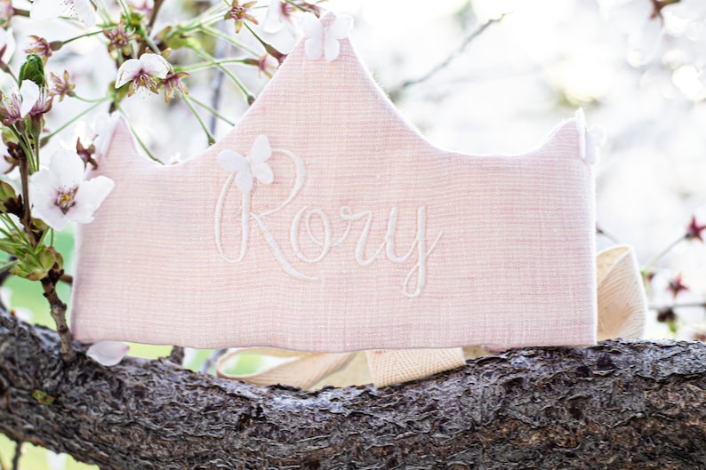 Sparkle Custom Crown | Personalized Crown | Fabric Crown | Custom Crown ...