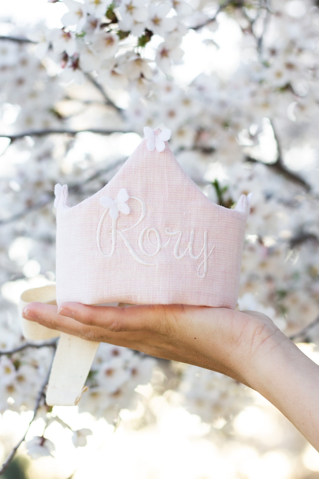 Sparkle Custom Crown | Personalized Crown | Fabric Crown | Custom Crown ...