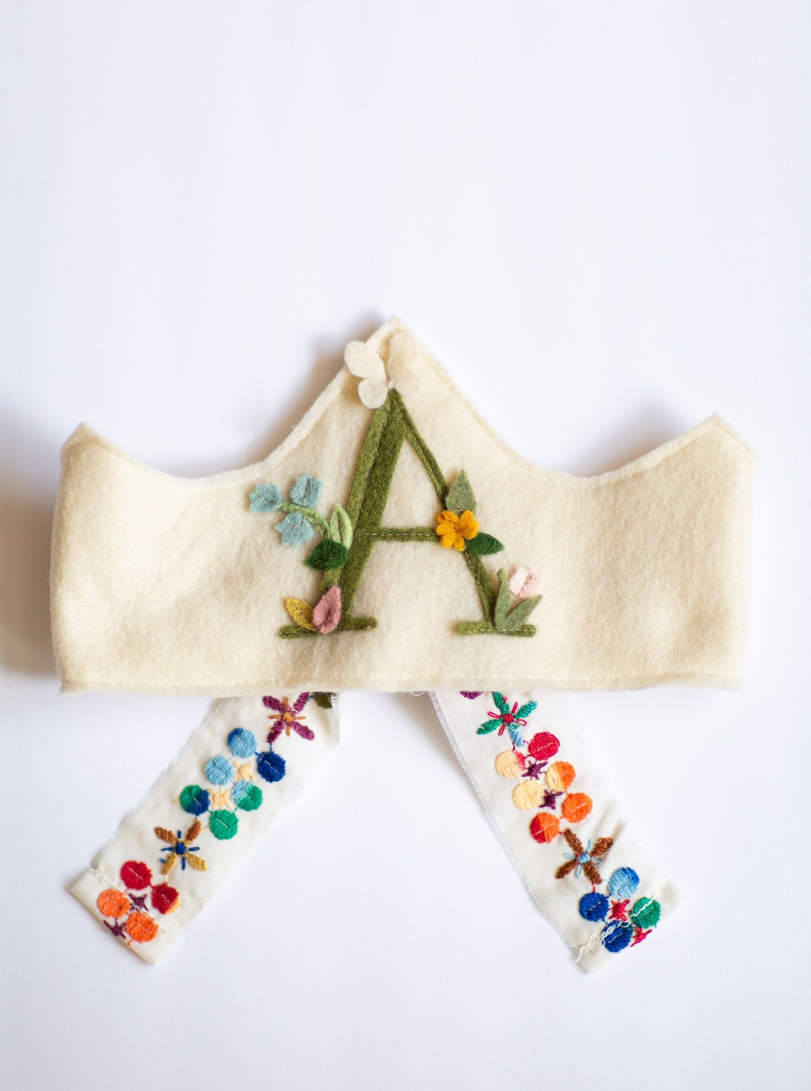 The Custom Garden Crown Personalized Crown Fabric Crown - Etsy