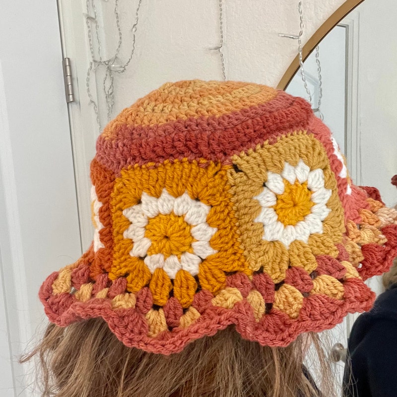 Daisy Sun Hat - Etsy