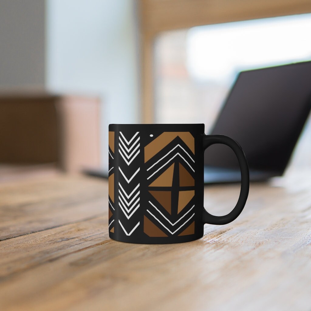 11 Oz. African Mud Cloth Design Ceramic Mug Perfect Gift - Etsy